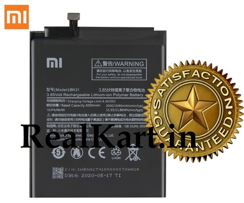 🎡 Genuine Redmi S2 Note 5A/Prime/Y1/Y2/ Mi A1/5X... BN31 Battery ...