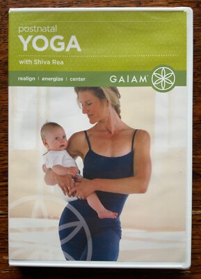 Postnatal Yoga with Shiva Rea DVD NEW Sealed GAIAM Fitness Pregnancy ...
