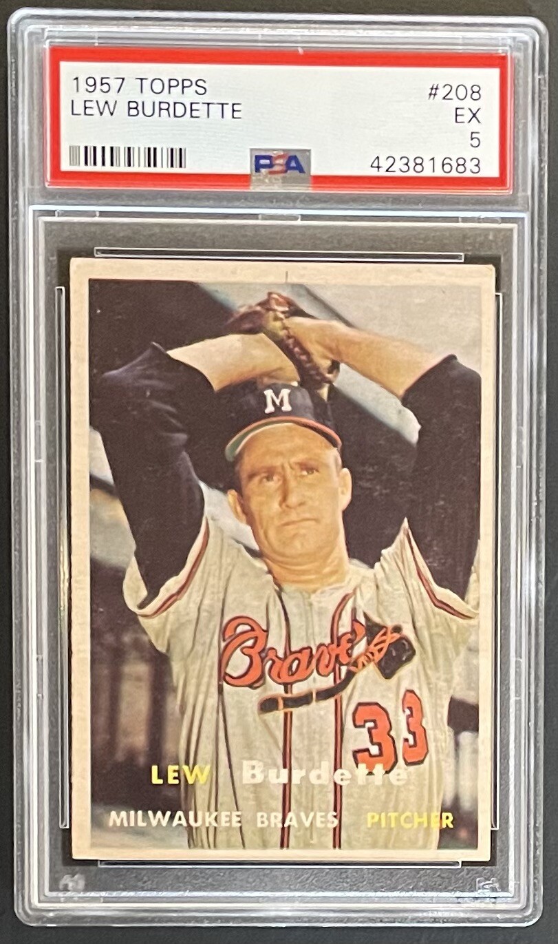 1957 Topps - #208 Lew Burdette for sale online | eBay