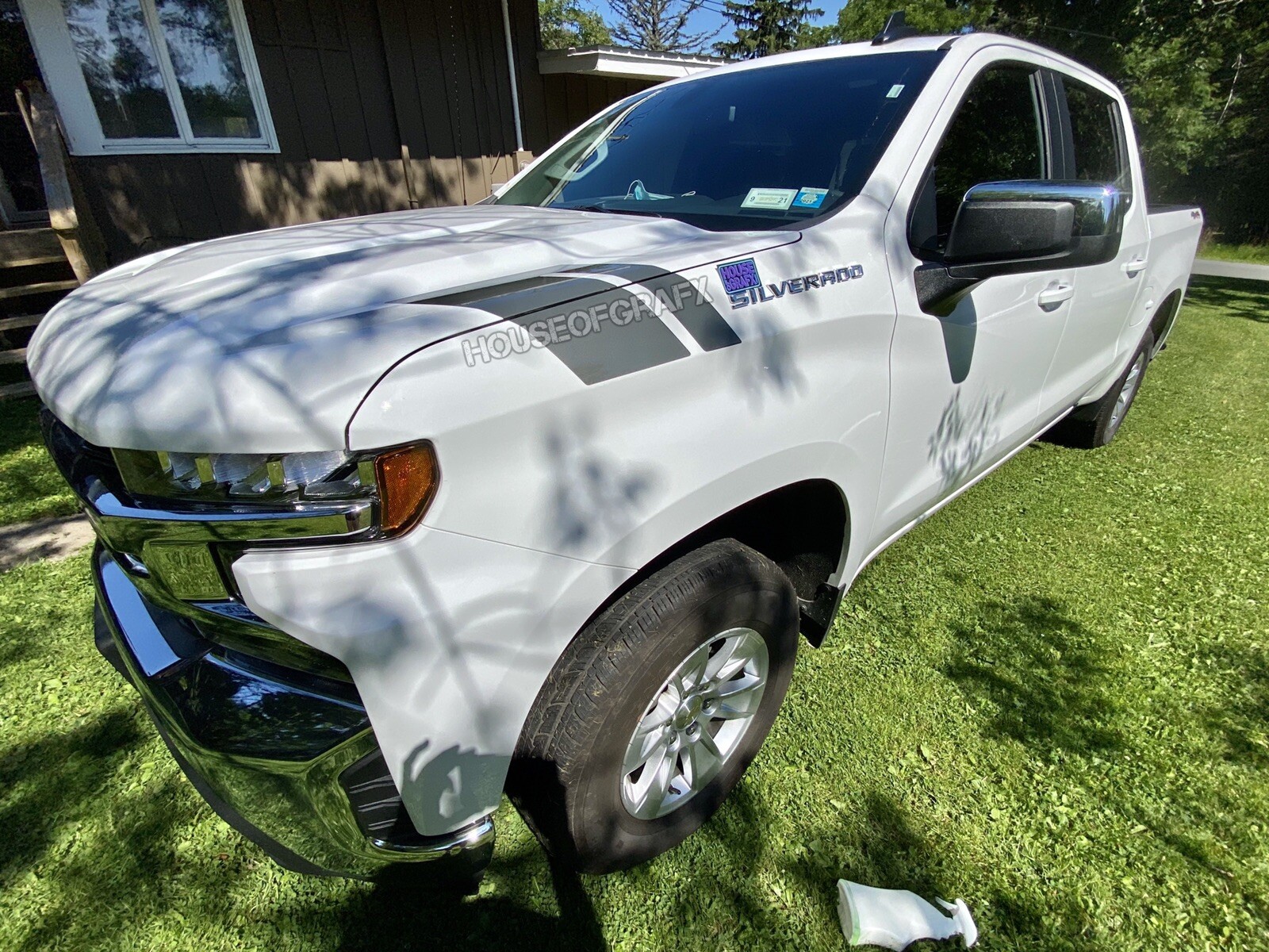 Fender Hash Hashes slash marks fits 2019 2020 Chevrolet Chevy Silverado ...