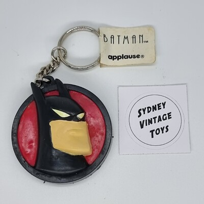 Batman Animated Series Applause Batman Keyring Keychain DC Comics 1992 ...