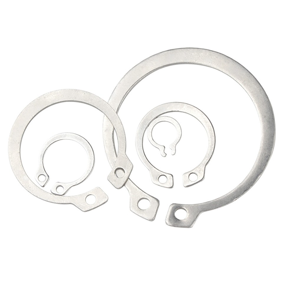 A2 Stainless Steel External Circlips Retaining Rings Snap CirClip 6mm ...