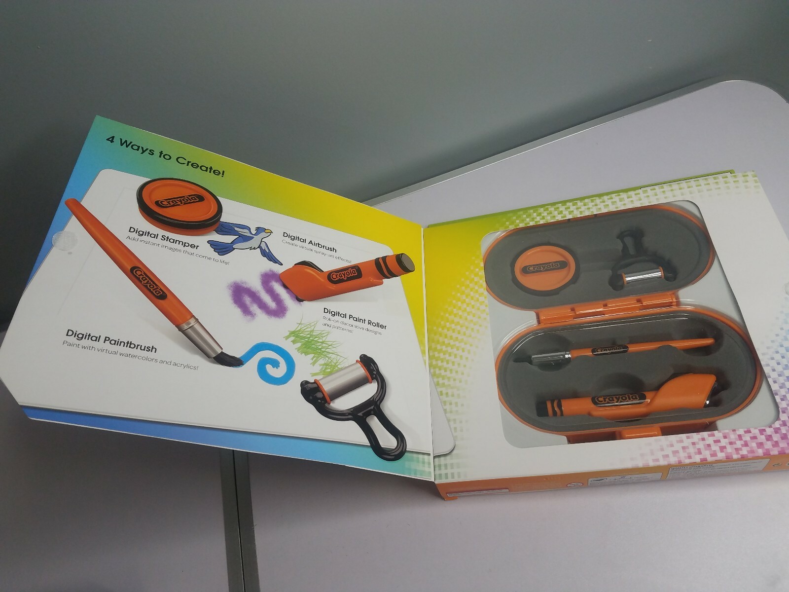 NEW Crayola DigiTools Paint Pack Digital Paint Effects- clip on case ...