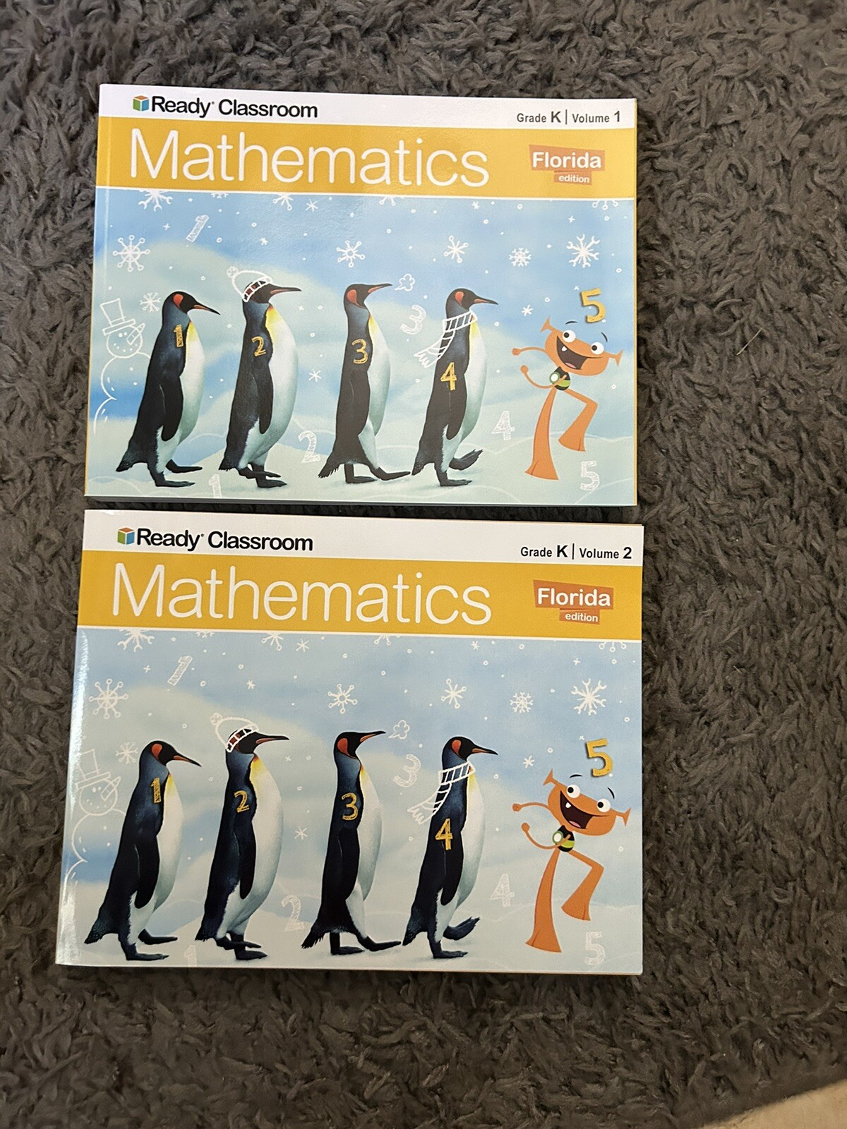 Ready Classroom Mathematics Grade K | Volume 1 & 2 - Paperback - NEW Fl ...