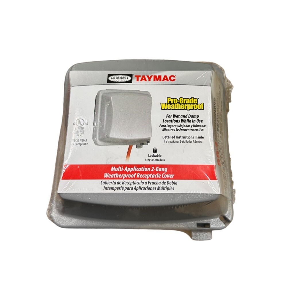 TayMac MM2410G While in Use Weatherproof Cover 2 Gangs for sale online ...
