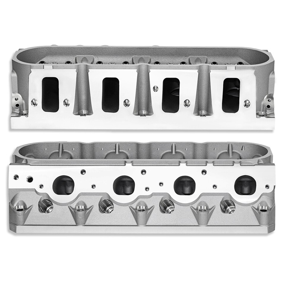 For Chevy GM LS3 L92 6.0L 6.2L Square Port Cylinder Heads 821 823 Pair ...