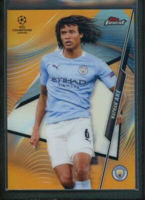 2021 NATHAN AKE 20/25 TOPPS FINEST UEFA CHAMPIONS LEAGUE | eBay