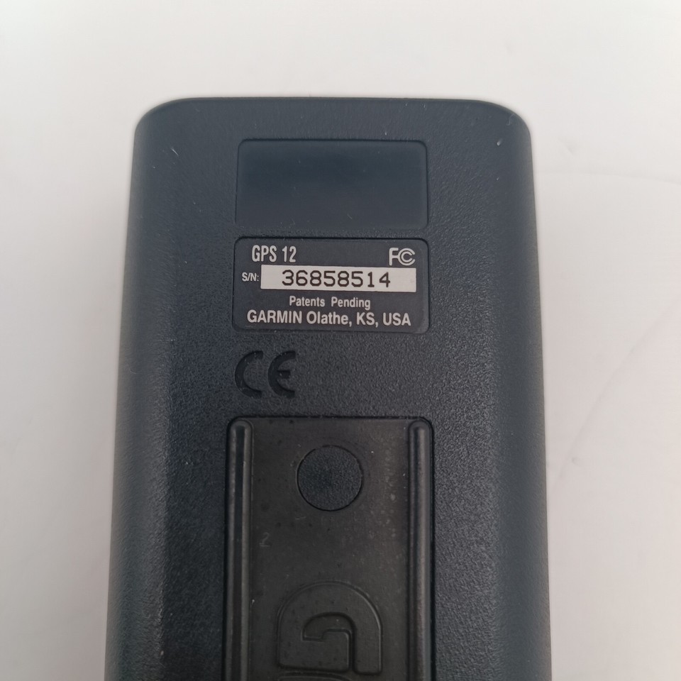 GARMIN GPS 12 Channel Portable Handheld Personal Navigator Hiking GPS12 ...