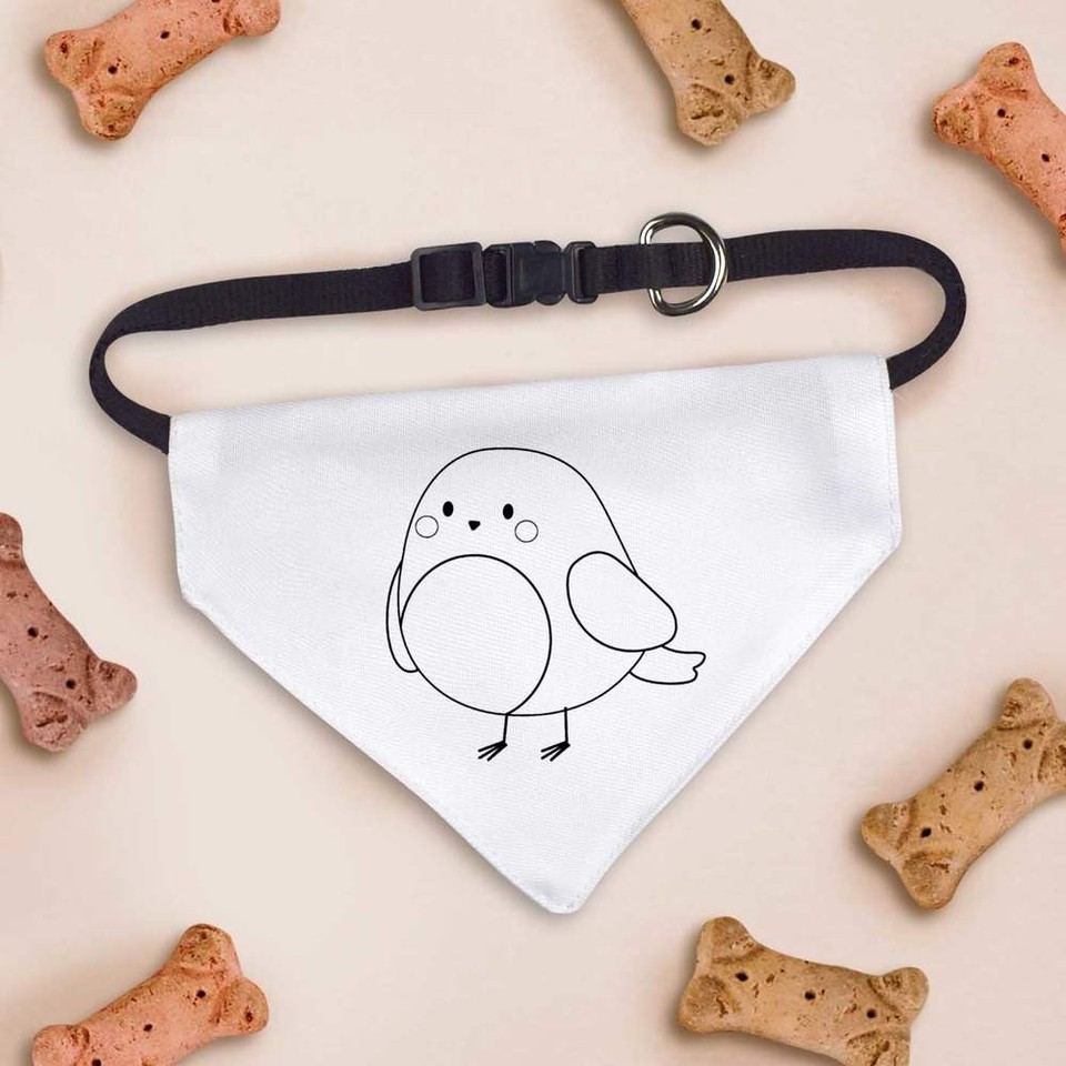 'Cute Robin Outline' Dog / Cat / Pet Bandana (PD060086) | eBay