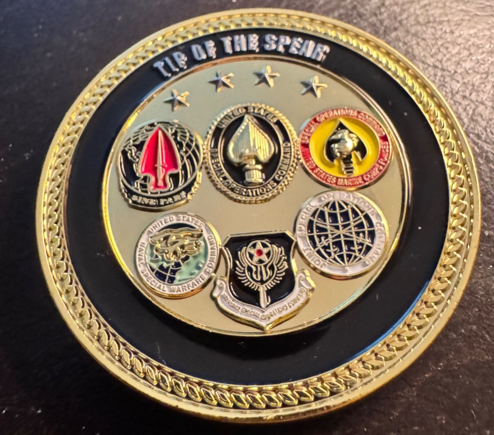 US Special Operations Command Challenge Coin | eBay