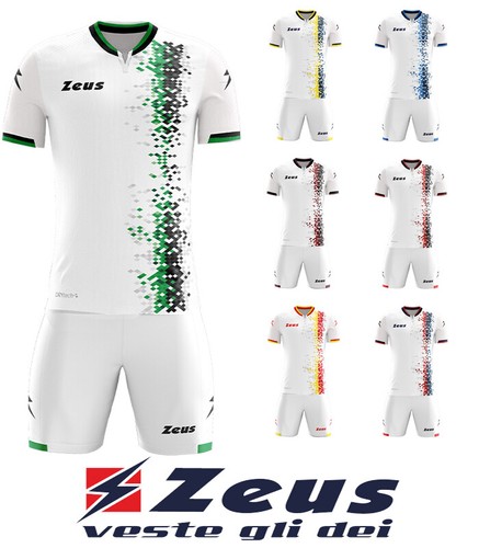 Completino Muta Kit Calcio Calcetto Completo Zeus Kit Kristal Nome ...