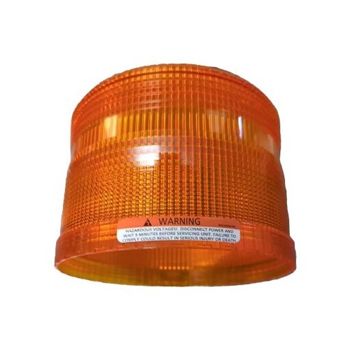 ECCO R6050LA Low Profile Amber Replacement Lens for Emergency Strobe ...