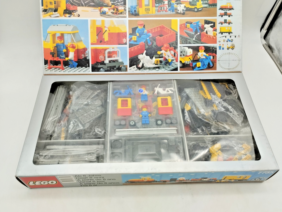 LEGO 7735 Freight Train NEW SEALED BAGS MIB 12V Train Zug Trains 7750 ...