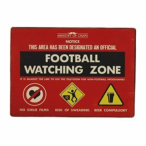 Plaque/Sign (Metal) ~ Ministry of Chaps ~ Novelty Men's/Blokes Gift ~ 6 ...