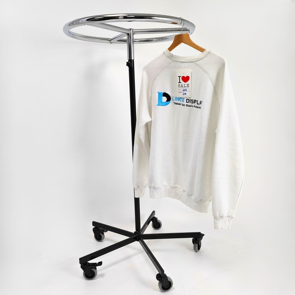 PROFESSIONAL HEAVY DUTY CLOTHING RETAIL DISPLAY STANDS GARMENT DRESS ...