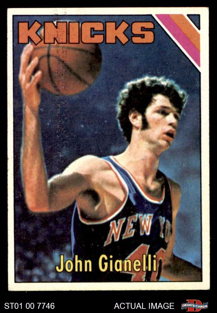 1975 Topps #141 John Gianelli Knicks University of the Pacific 4.5 - VG/EX+ | eBay
