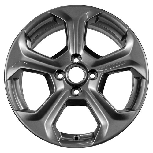 17x7 5 Spoke Refurbished Aluminum Wheel Painted Medium Charcoal 560 ...