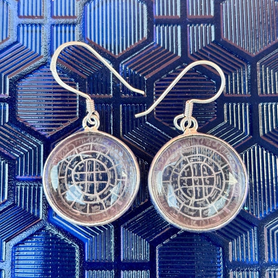 crystal quartz earrings : 925 sterling silver Jewelry , Clear earrings ...