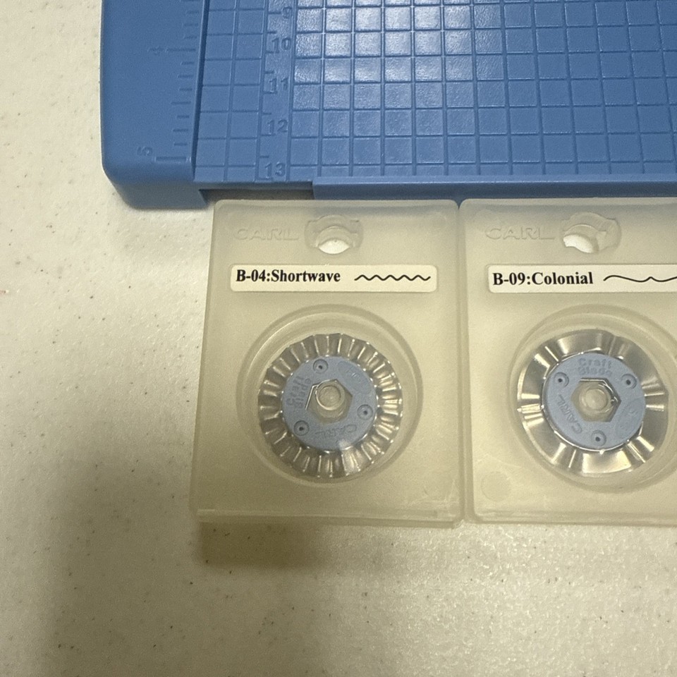 Creative Memories 12-inch Rotary Trimmer Blue Paper Cutter with Blades ...