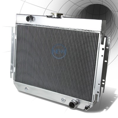 For 64-67 Chevy Chevelle/El Camino MT L6/V8 3-Row Aluminum Radiator ...