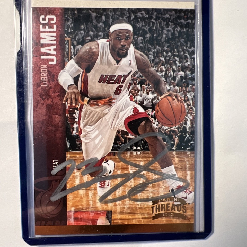 Lebron James Auto COA 🏀 | eBay