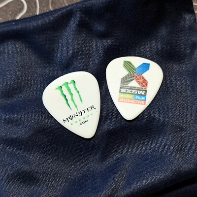 RARE Monster Energy Guitar Pick - VIP party SXSW Authentic - Free ...
