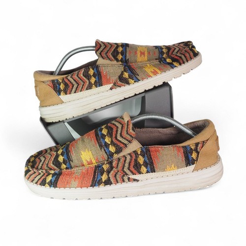 Hey Dude Thad 'Monterrey- Aztec Print' Slip-on Casual Shoes Multicolor ...