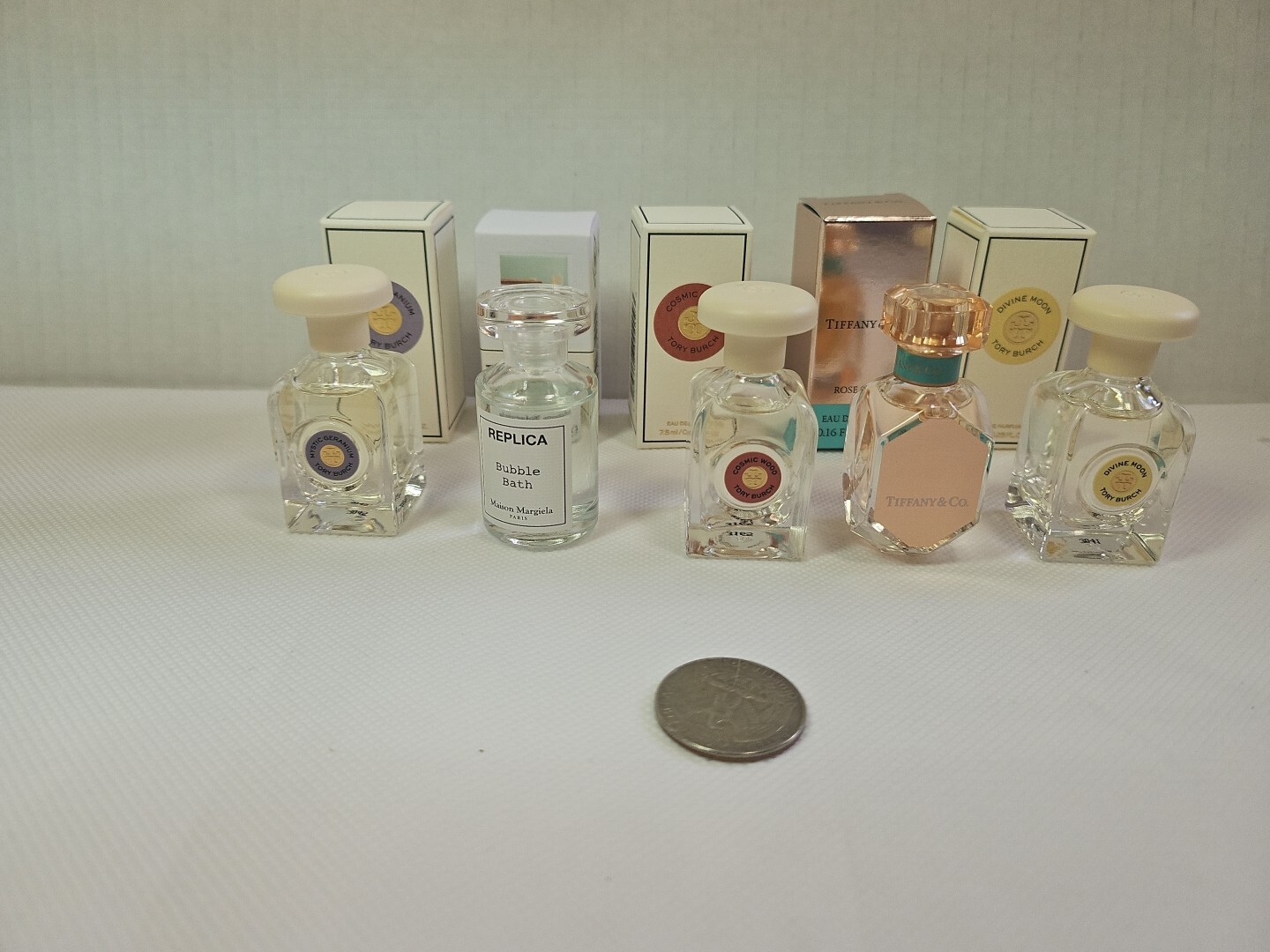 Huge 5 Lot Women's Designer High Perfume Fragrance Mini Bottles ...