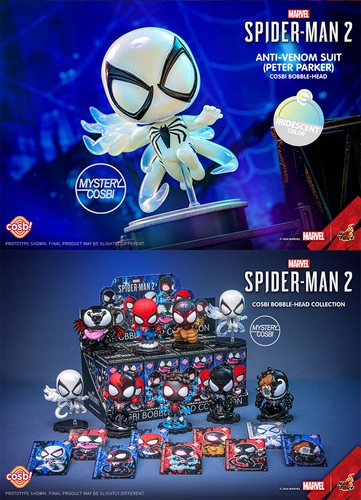 Hot Toys Marvel Spider-Man Venom COSBI Collectible Blind Box Lot of 8 ...