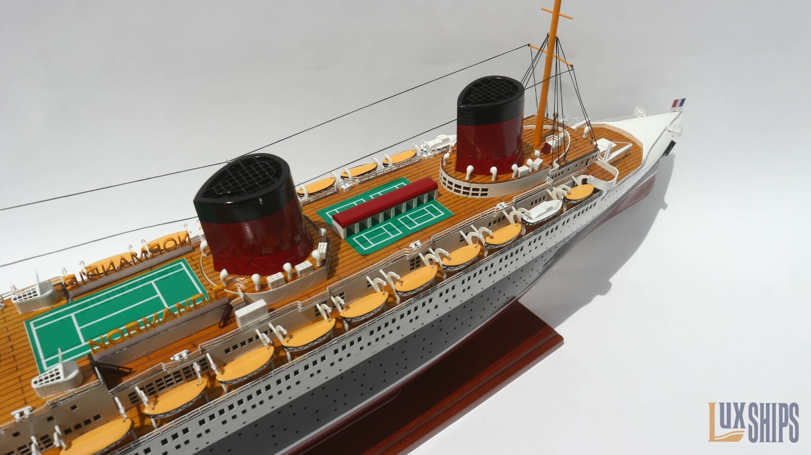 SS Normandie Ship Model 100cm - SS Normandie Model Ship | eBay