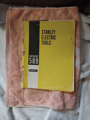 Catalog 589 Stanley Electric Tools | eBay
