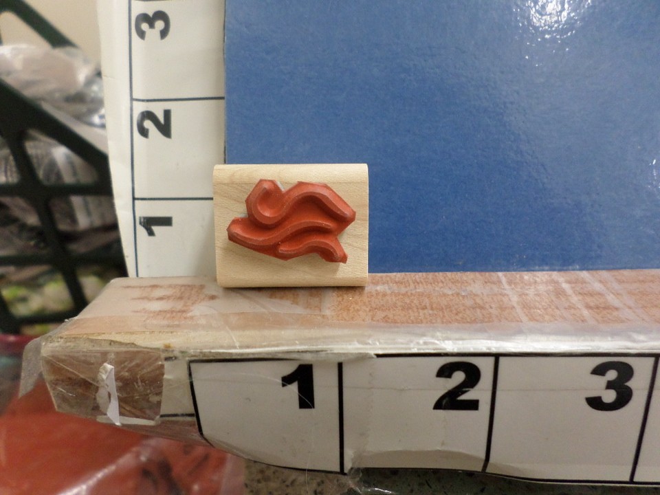 Stampin' Up! wave border corner squiggly line RUBBER STAMP 3m | eBay