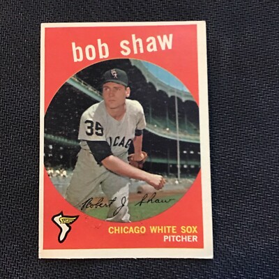 1959 Topps #159 BOB SHAW (VG-EX) | eBay