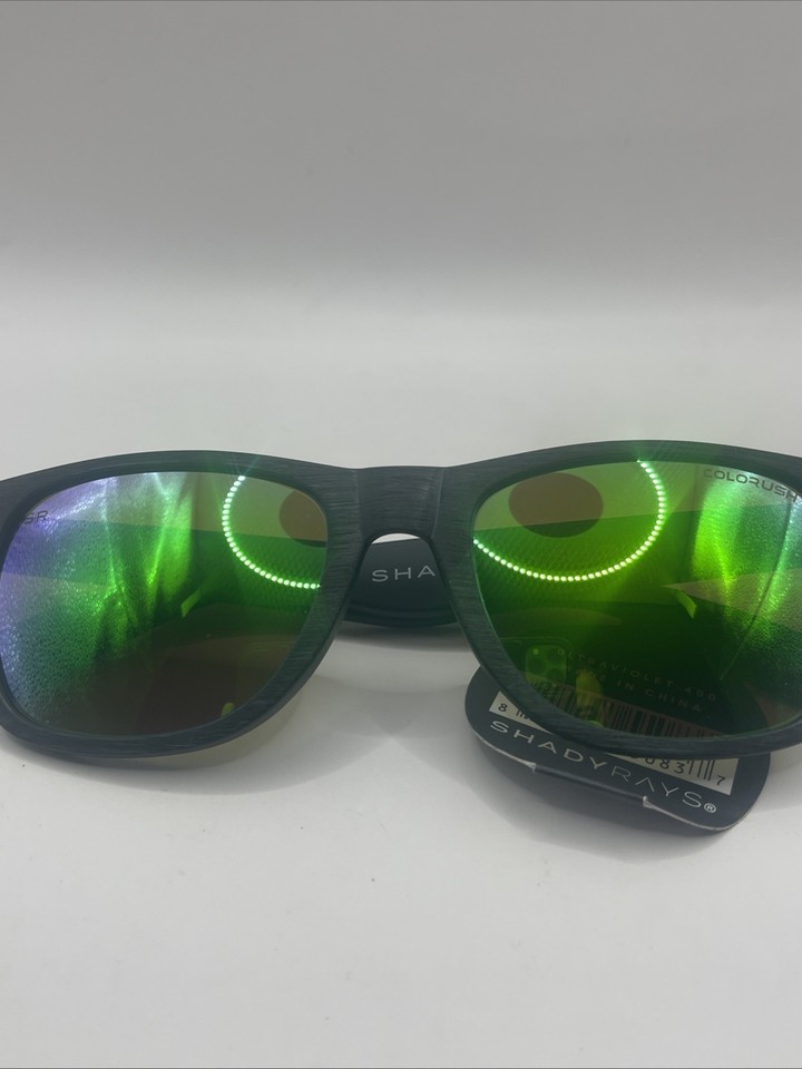 Shady Rays CL-31 Classic Timber Black Emerald Colorush Polarized ...