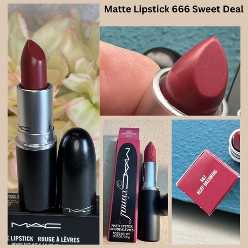 MAC Matte Lipstick 667 Keep Dreaming Full Size 3g 0.1oz New in Box | eBay