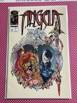 ANGELA #2 GREG CAPULLO SPAWN NEIL GAIMAN 1994 IMAGE COMICS classic bad ...