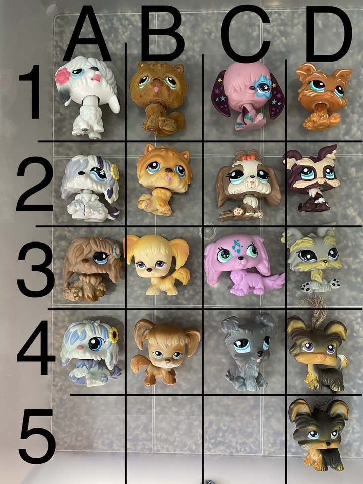 Littlest Pet Shop *You Pick* Dog #1 Poodles, Sheep Dogs, Chow Chows ...