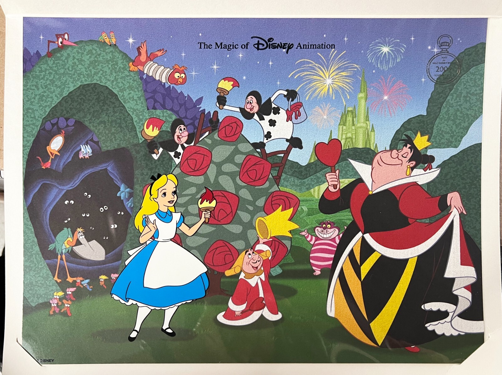 MGM Hand Painted Cel "Alice in Walt Disney World" limited to 1,500 | eBay