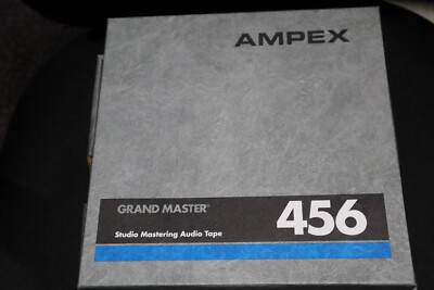 Ampex 456 Studio Mastering Audio Tape (Unused and Stored Properly) 1/4 ...