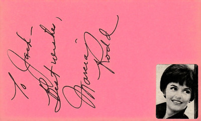 Marcia Rodd Signed Auto 3x5 Index Card Little Murders | eBay