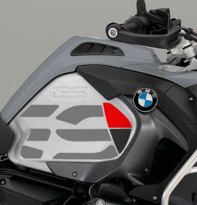 KIT ADESIVI GS PER LATERALI BMW R 1250 GS ADV ICE GRAY AD-GS-BIG-IG | eBay