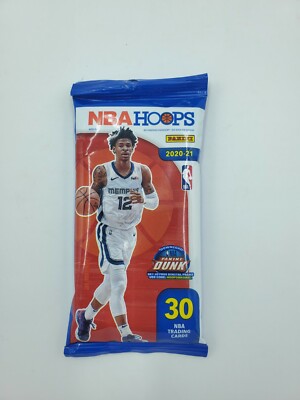 2020-21 Panini NBA Hoops Cello Fat Pack 30 Cards Brand New Factory ...