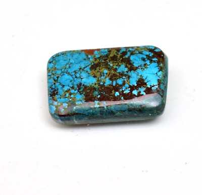 Natural Blue Bisbee Turquoise With Brown Webbing 10.6Ct Certified Loose ...