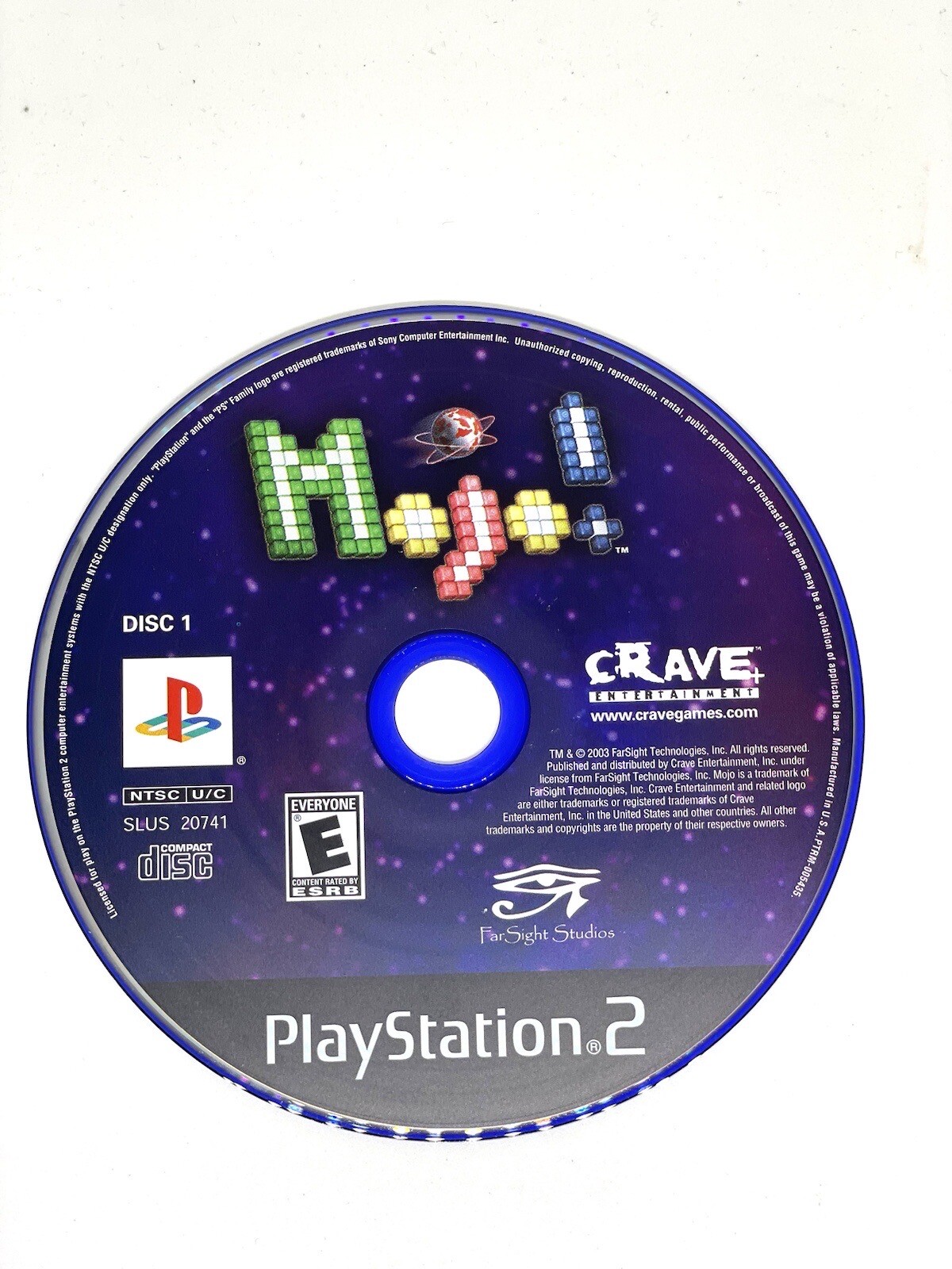 Mojo! PlayStation 2 PS2 Video Game Disc Only Clean Tested Free Ship ...