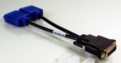 Dell DMS-59 to Dual VGA Y Splitter Cable 0G9438 G9438 | eBay