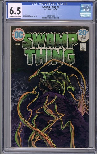 Swamp Thing #8 CGC 6.5 FN+ Bernie Wrightson cover|art 1974 DC Comics | eBay
