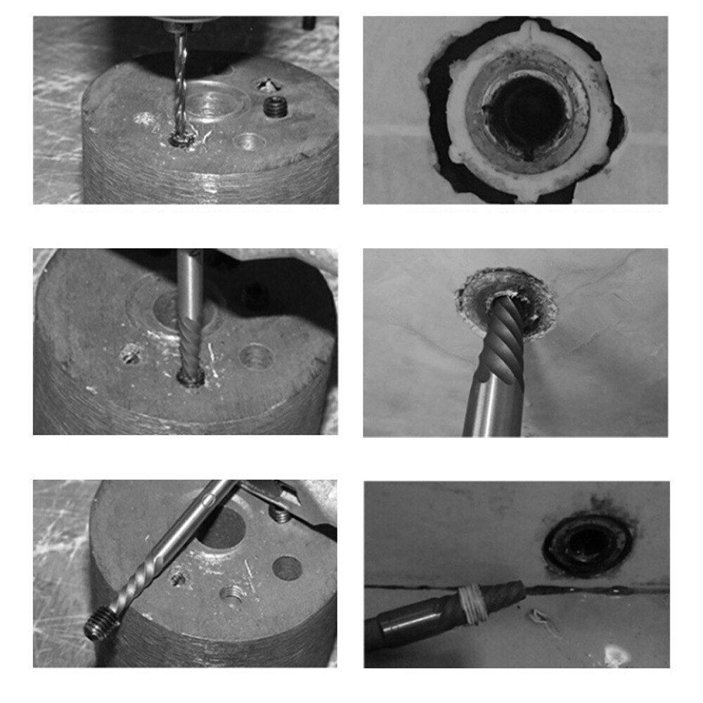 12Pcs Bolt Removal Tool Set Manual Screw Remover Rust Screw Broken ...