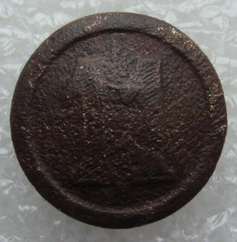 WW1 German Army Uniform Shoulder Board Button 11 Company 18,4 mm ...