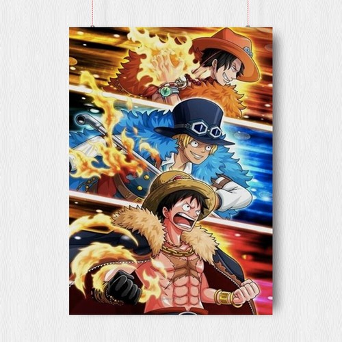 ONE PIECE POSTER COLLAGE JAPANESE WALL ART PRINT IMAGE MANGA SIZE - A3 ...