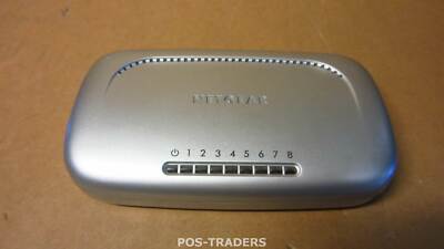 Netgear FS608 v2 8-Port Fast Ethernet Switch 10/100 Mbps Access EXCL ...